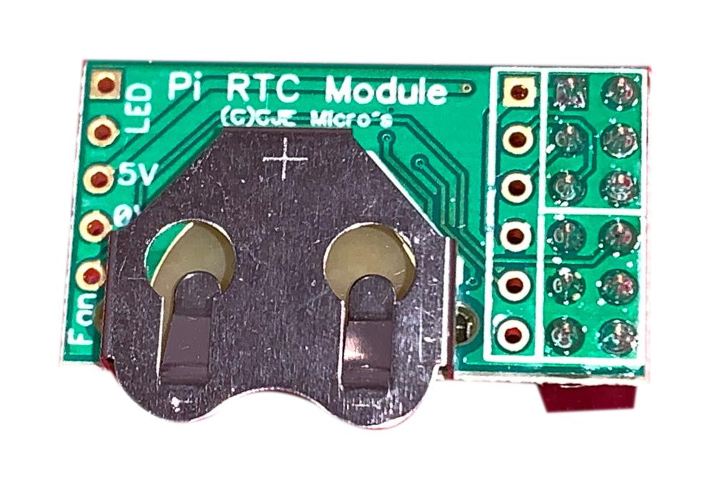 Real Time Clock Rtc And Temperature Sensor Module For Raspberry Pi 4d Cpc 4608