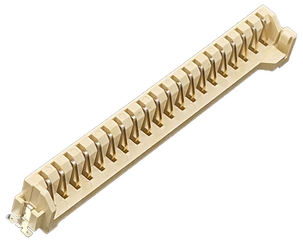ClipZin SMD Single Row Card Edge Connector, 20 Contacts - Edac | CPC ClipZin SMD Single Row Card Edge Connector, 20 Contacts - Edac | CPC