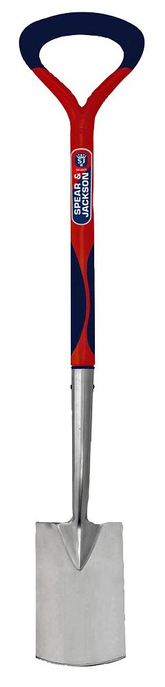 Select Stainless Steel Garden Border Spade - Spear & Jackson | CPC Select Stainless Steel Garden Border Spade - Spear & Jackson | CPC